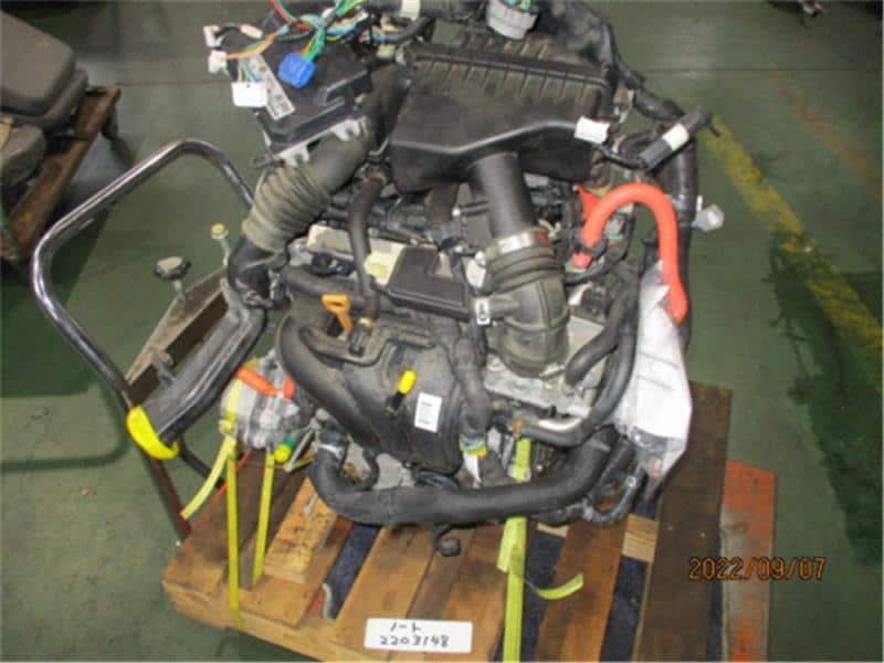 [Used]HR12DE Engine NISSAN Note 2016 DAA-HE12 - BE FORWARD Auto Parts