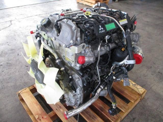 [Used]4P10 Engine Mitsubishi Fuso 2015 TKG-FEA20 MK668031 - BE FORWARD ...