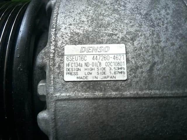 [Used]A/C Compressor TOYOTA Hiace 2019 CBA-TRH214W 883102F030 - BE ...