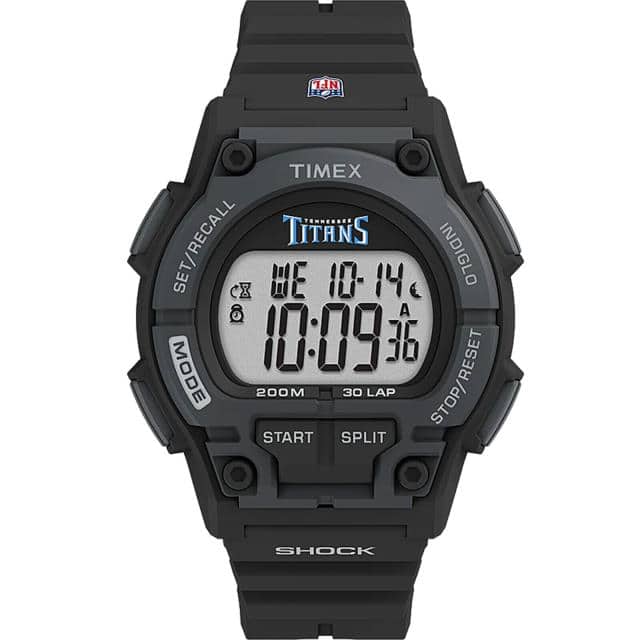 [New]Timex Timex Men's x NFL men's Takeover Tennessee Titans Black ...
