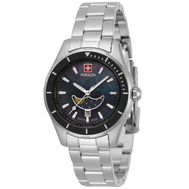 [New]PRO pro Invicta Femmes Montre Pro Diver Phase de Lune Ss Bracelet ...