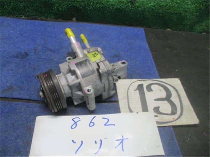 [Used]A/C Compressor SUZUKI Solio 2013 DBA-MA15S 9520068LD1 - BE ...