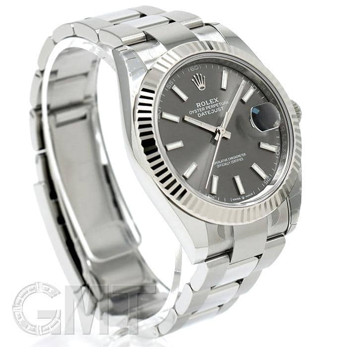[New]ROLEX date just 41 126334 dark rhodium oyster bracelet ROLEX - BE ...