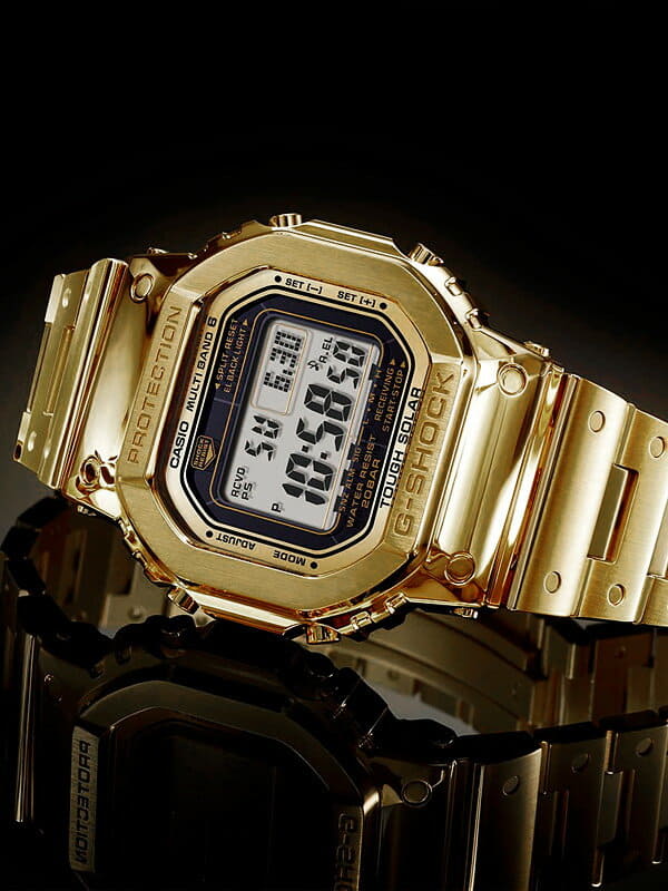 [New]G-SHOCK clock mens Ladies simple Casio waterproofing FULL METAL ...