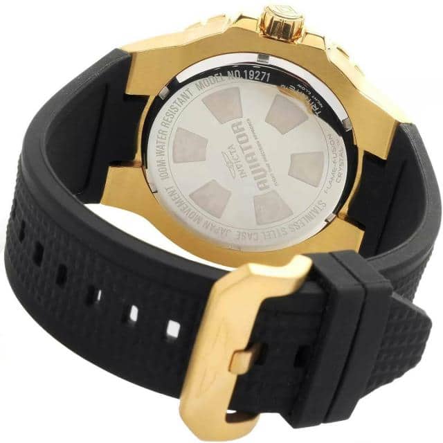 [New]Invicta Men's Watch Aviator Quartz Compass Black and Red Dial ...