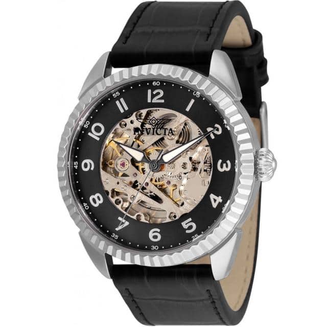 [New]Invicta Reloj Hombre Specialty Esqueleto Automatico Esfera Negra ...