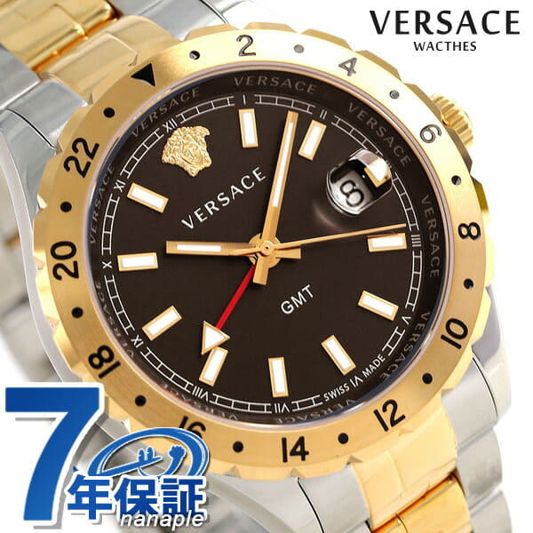 [New]It is up to 43 times in 1,500 yen Versace clock mens VERSACE ...