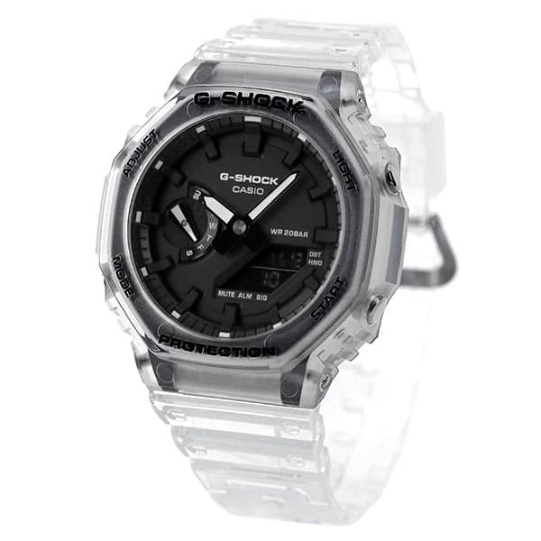 [New]G-SHOCK octagon mens GA-2100SKE-7ADR CASIO G-SHOCK Black X ...