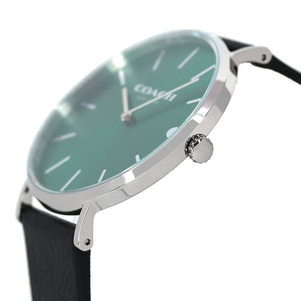 [New]Coach clock Charles 41mm mens 14602436 COACH green X Black - BE ...