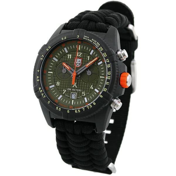[New]Lumi Knox bear grills survival 3780 LAND series 49mm Chronograph ...