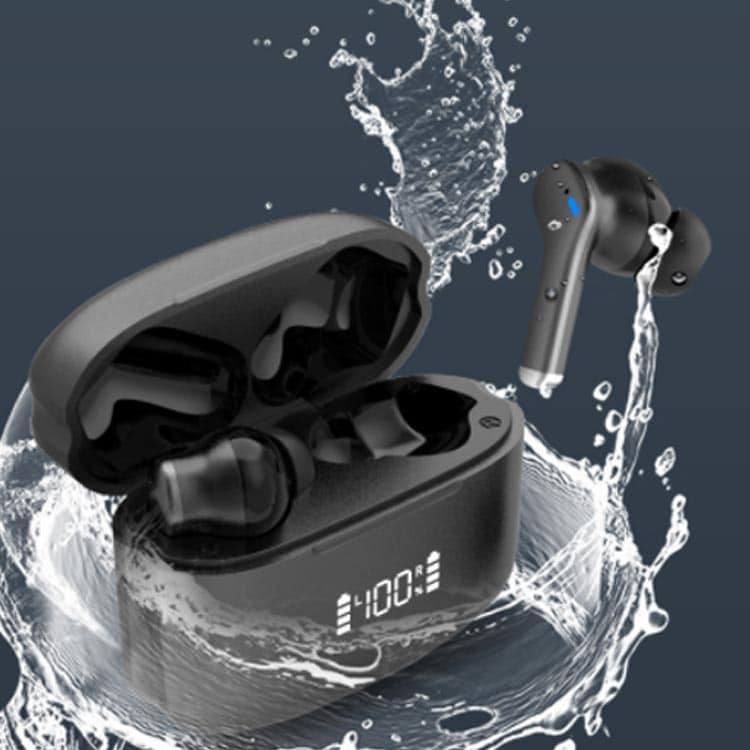 [New]Long time call waterproofing black with the wireless earphone ...
