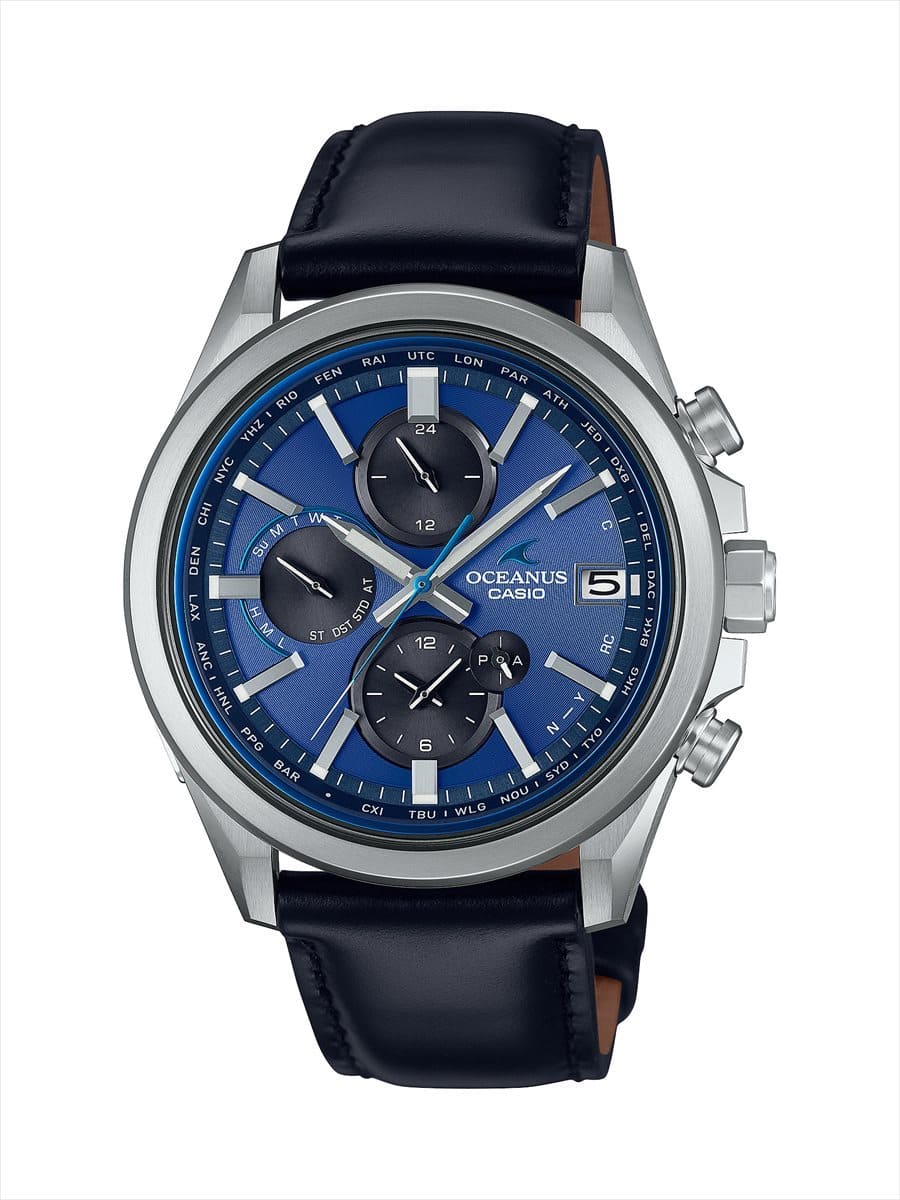 [New]is & up to 40 times Casio OCEANUS OCW-T4000CL-2AJF smartphone link tough solar radio time ...
