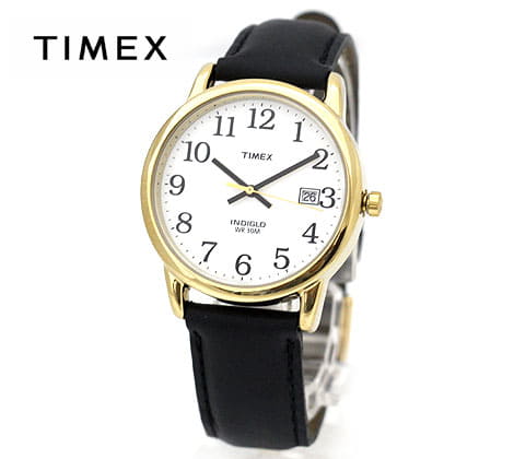 [New]TIMEX Timex T2H291 easy leader mens Ladies unisex leather Black X ...