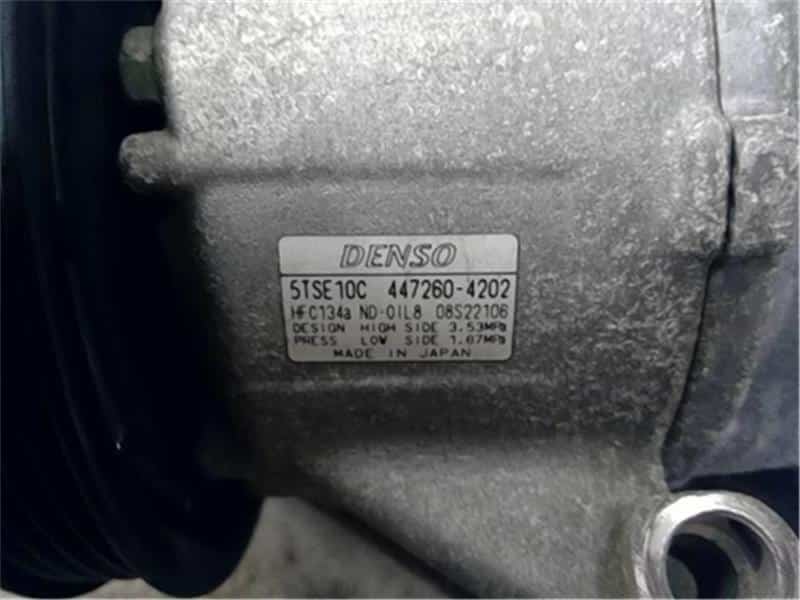 [Used]A/C Compressor TOYOTA Porte 2015 DBA-NCP145 8831052750 - BE ...