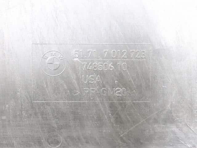 [Used]Cover BMW Z4 2004 GH-BT25 51717012723 - BE FORWARD Auto Parts