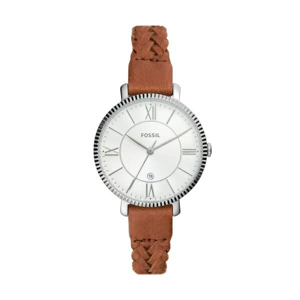 [New]Fossil Ladies Jacqueline 3 Hand Date Watch - ES5208 Brown - BE ...