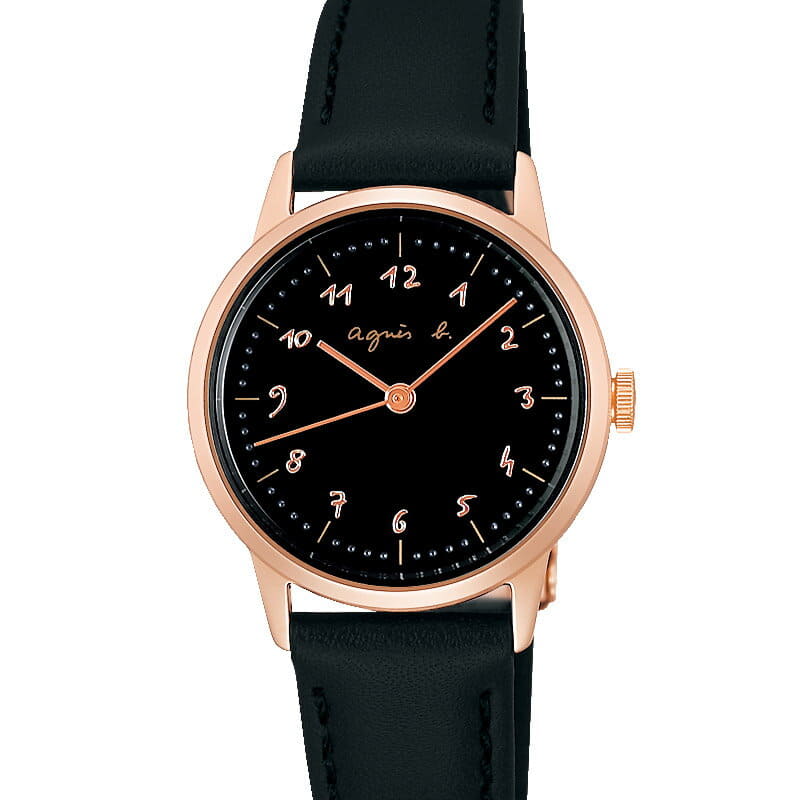 [New]with case Agnes b. [agnes b] Marcello Ladies Pair watch possible ...