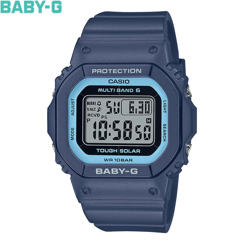 [New]Casio CASIO BABY-G BGD-5650-2JF Ladies clock solar digital street ...