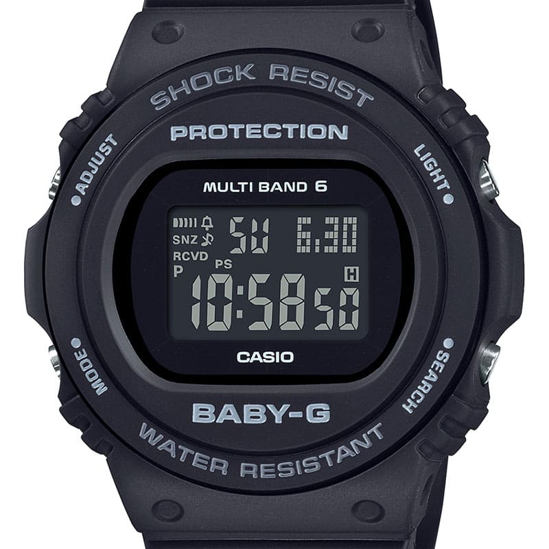 [New]Casio CASIO bebijibeibiji BABY-G Ladies clock digital watch Black ...