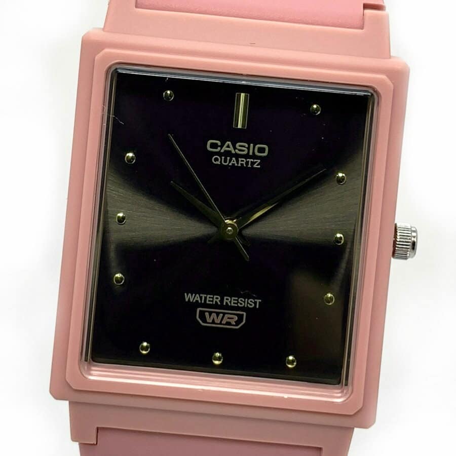 [New]cat POS CASIO Casio unisex Ladies mens Quartz watch rectangular ...