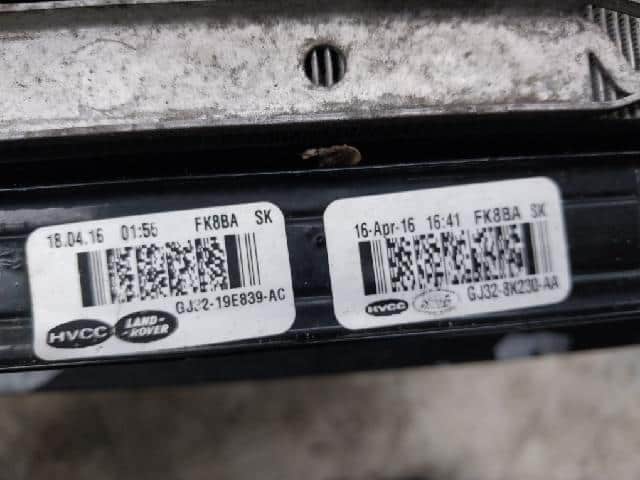 [Used] Radiator LAND ROVER Discovery Sports 2016 31293689 - BE FORWARD ...