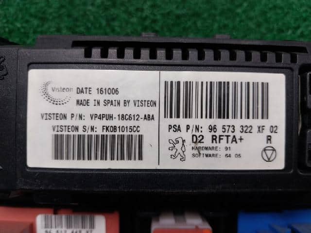 [Used] A/C & Heater Control panel PEUGEOT 407 2007 AL84-19980-BB - BE ...