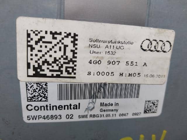 [Used] Engine Control Unit / ECU AUDI A7 2012 7 567 178 - BE FORWARD ...