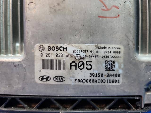 [Used] Engine Control Unit / ECU HYUNDAI Elantra AD 2017 87620 2D540 ...