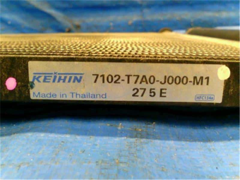 [Used]A/C Condenser HONDA Vezel 2017 DBA-RU1 - BE FORWARD Auto Parts