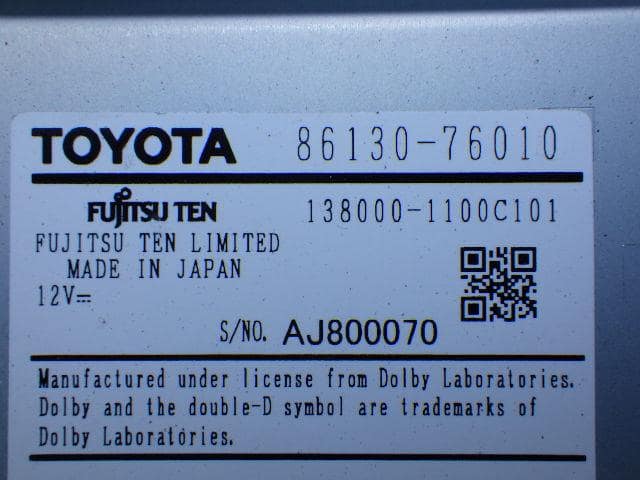 [Used]Car Navigation TOYOTA Lexus ct 2012 DAA-ZWA10 - BE FORWARD Auto Parts