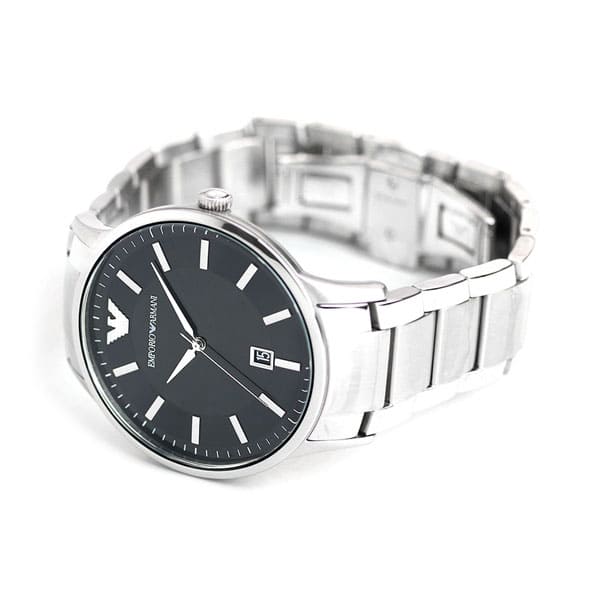 [New]Emporio Armani clock mens AR11181 EMPORIO ARMANI renato 43mm Black ...