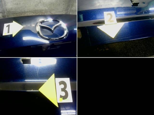 [Used]Trunk Panel MAZDA Axela 2016 DBA-BM5FP B4Y05261XB - BE FORWARD ...