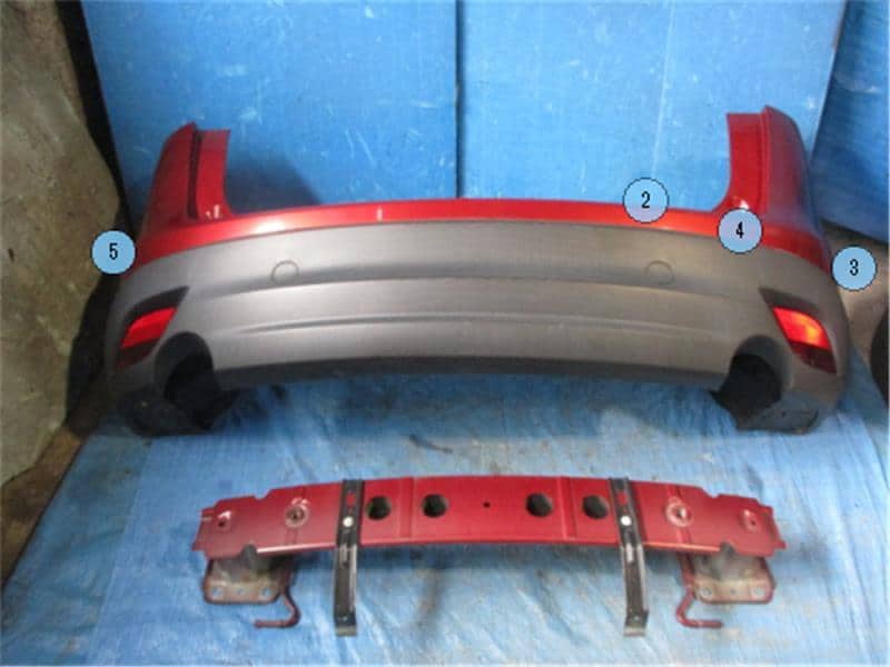 [Used]Rear Bumper Assembly MAZDA CX-5 2012 LDA-KE2AW KCYB5022X - BE ...
