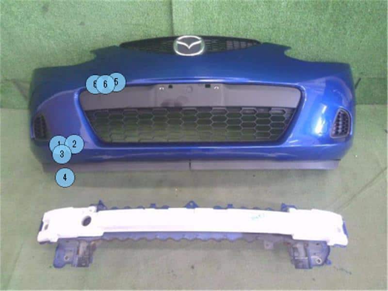 [Used]Front Bumper MAZDA Demio 2008 DBA-DE3FS D65150031C 96 - BE ...