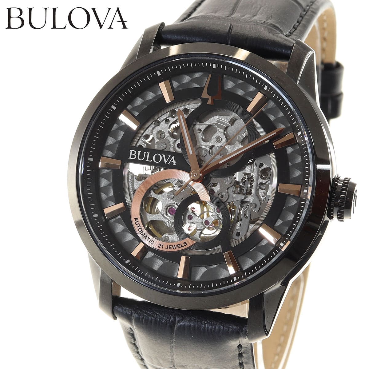 [New]! January 1 0:00~1 three days a month 23:59 Bulova BULOVA mens ...