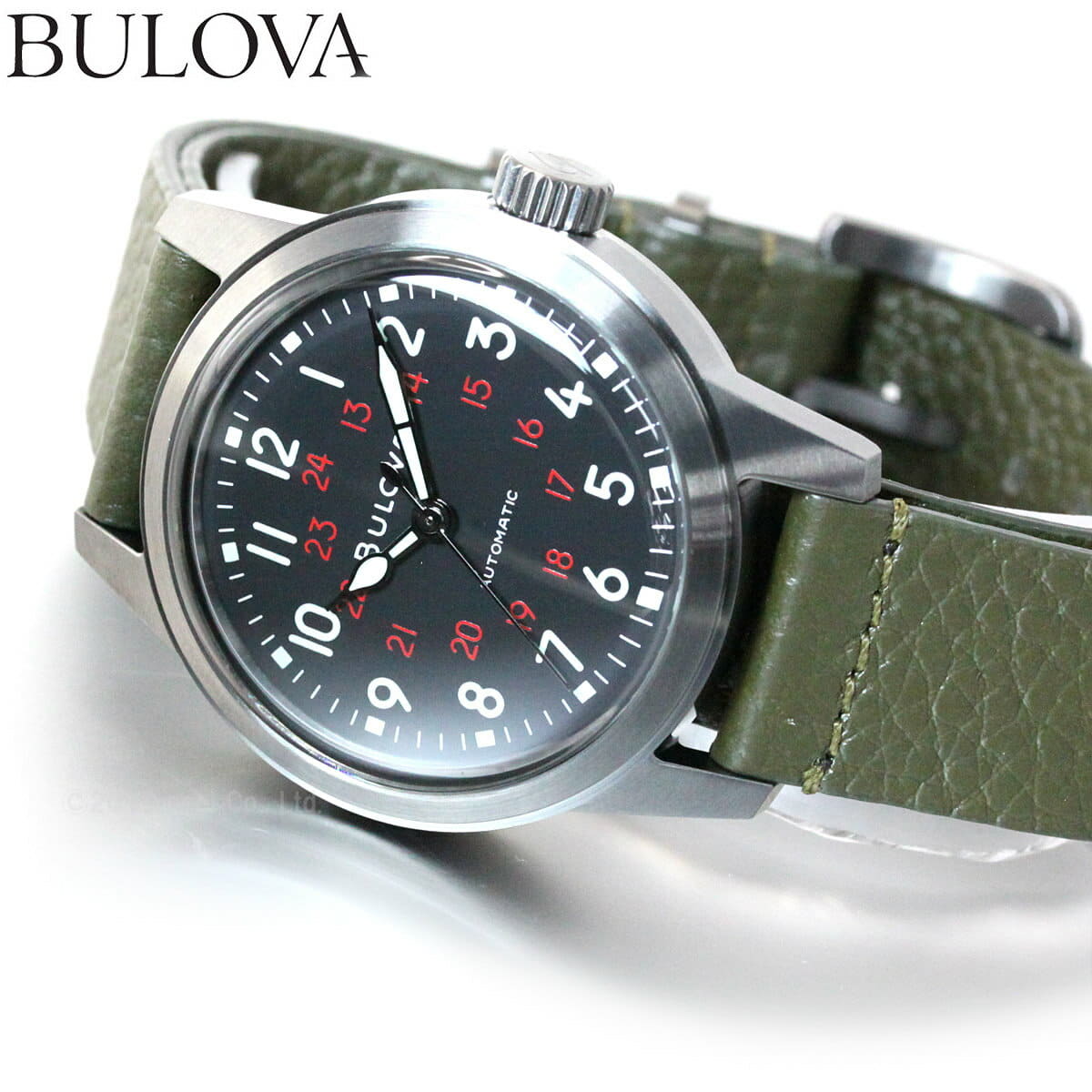 [New]! January 1 0:00~1 three days a month 23:59 Bulova BULOVA mens ...