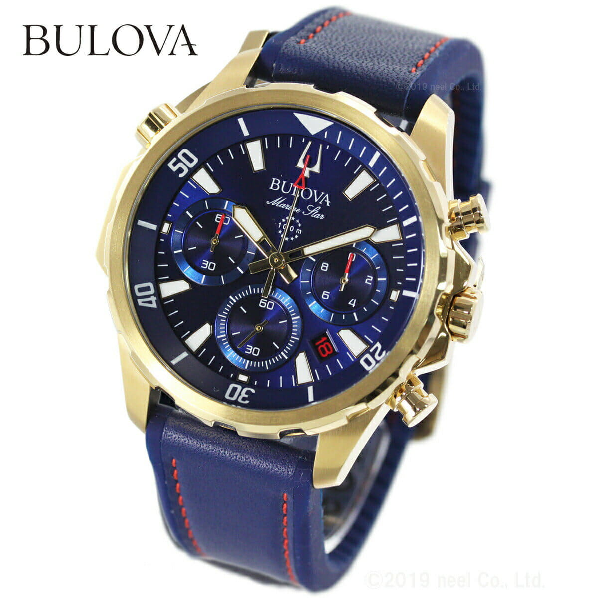 [New]! January 1 0:00~1 three days a month 23:59 Bulova BULOVA mens ...