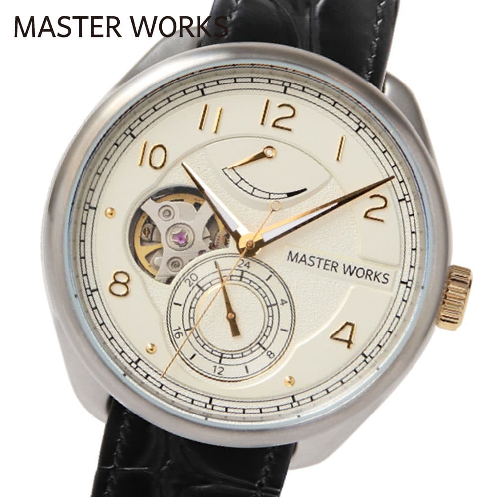 [New]Masterwork mens Automatic winding automatic MASTER WORKS Quattro ...
