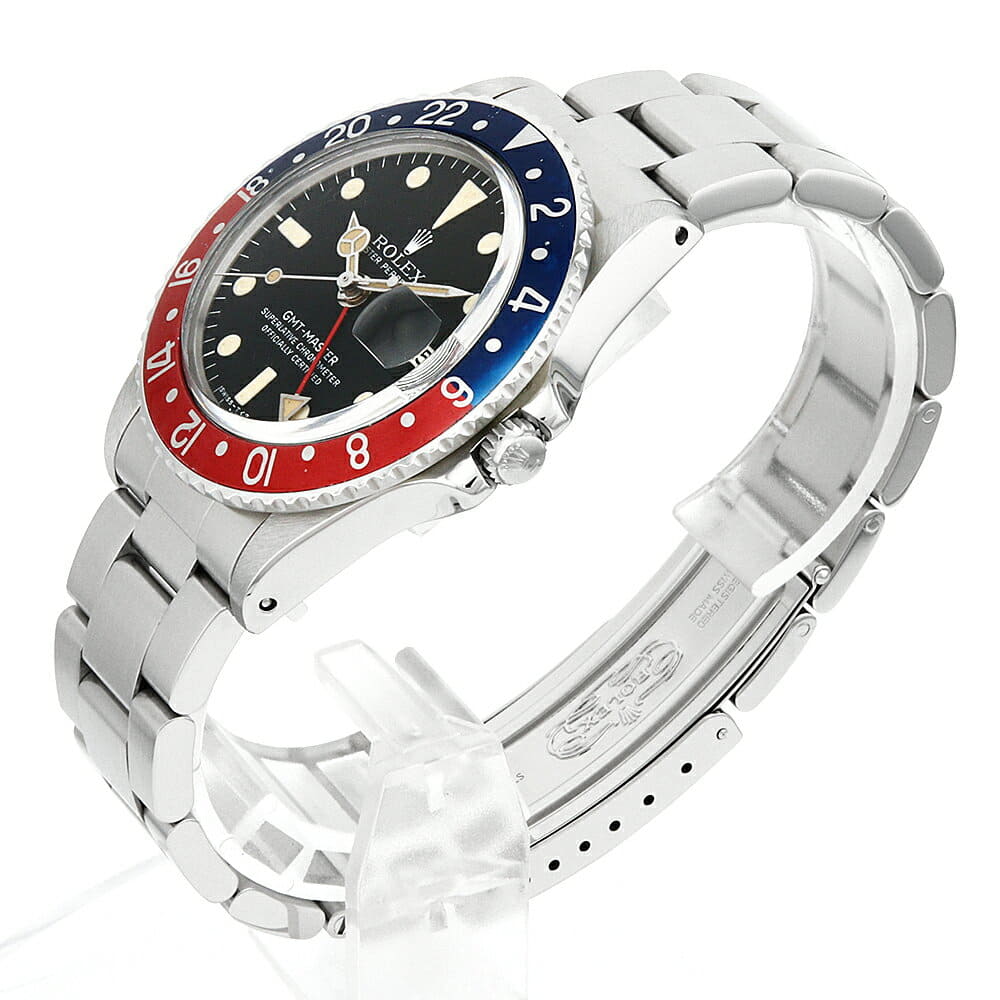 [New]up to 30,000 yen & ROLEX GMT master red blue bezel 1675 58th mens ...