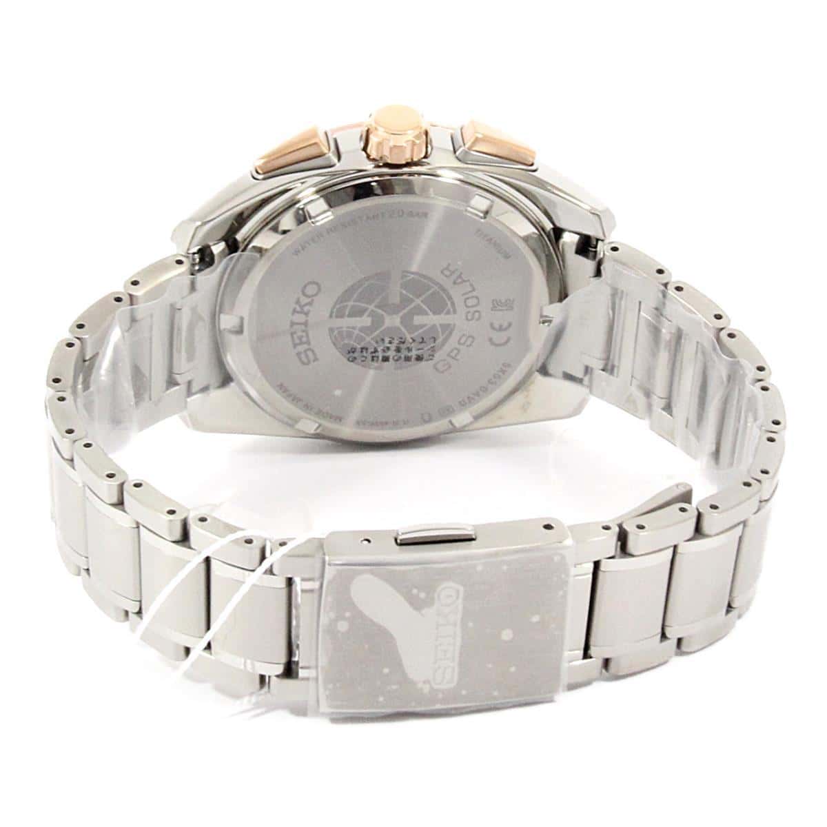 [New]SEIKO 5X53-0AV0/SBXC104 ass Tron GPS solar quartz - BE FORWARD Store