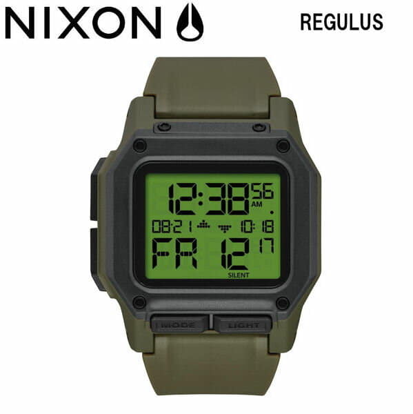 [New]NIXON Nixon THE REGULUS Regulus mens Ladies unisex digital watch ...