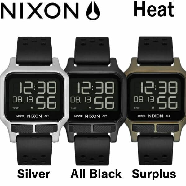 [New]NIXON Nixon Heat heat mens Ladies unisex digital watch 3 color ...