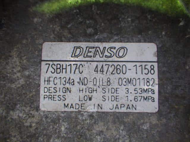 [Used]A/C Compressor TOYOTA Alphard 2010 DBA-GGH25W 8832028420 - BE ...