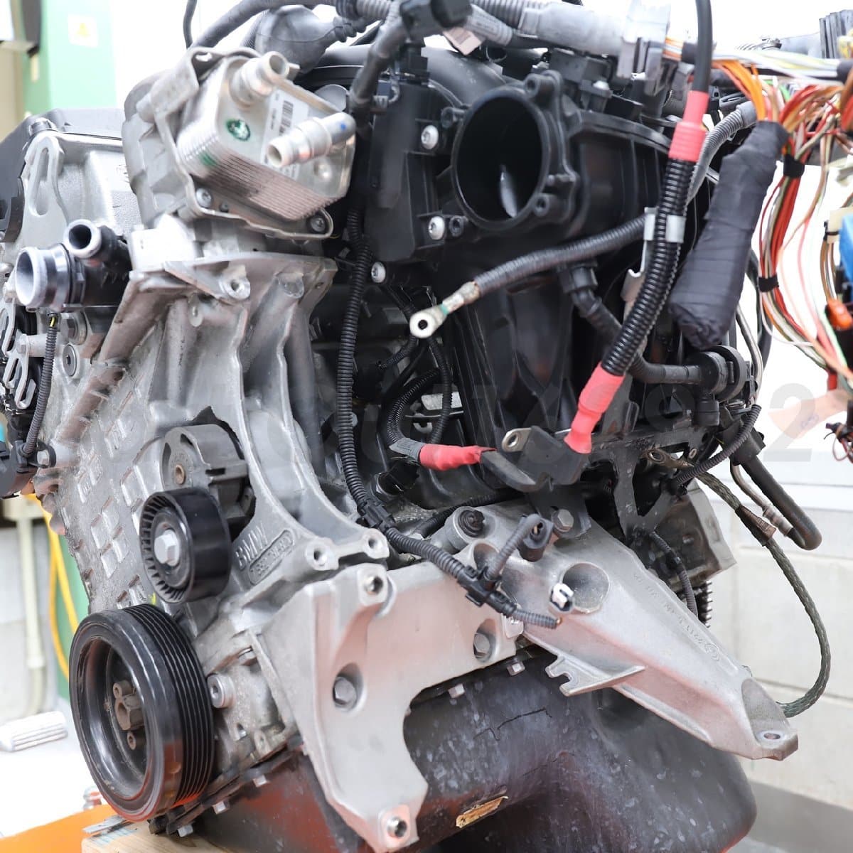 [Used][B-22]The X1 E84 18i Early Model Engine body N46B20B 11002447704 ...