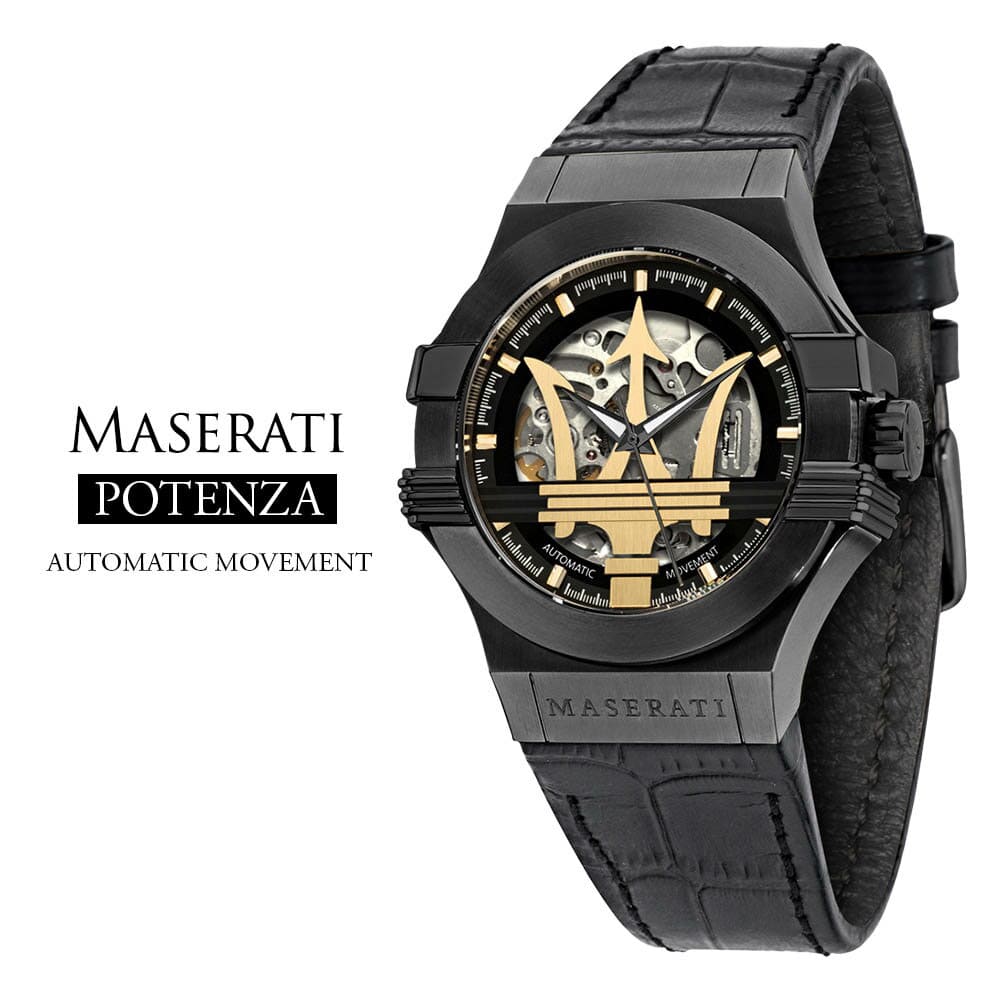 [New]Maserati MASERATI mens potenza POTENZA machine type self-winder ...