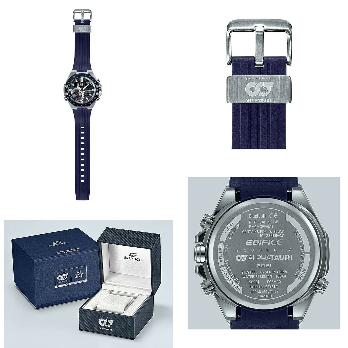 [New]CASIO EDIFICE Scuderia AlphaTauri Limited Edition ...