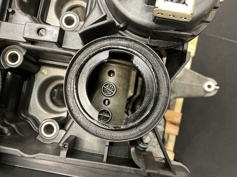 [Used]The MB195 W203 C180T compressor AV M271 Engine body 107,073km ...