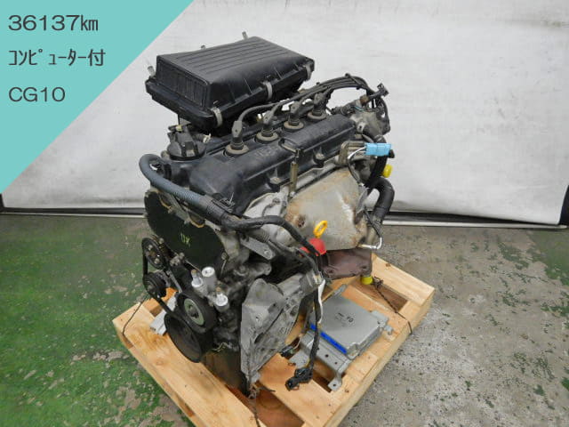 [Used]5 D] March K11/Engine CG10 10102-AN052/mileage: With 36.137km ...