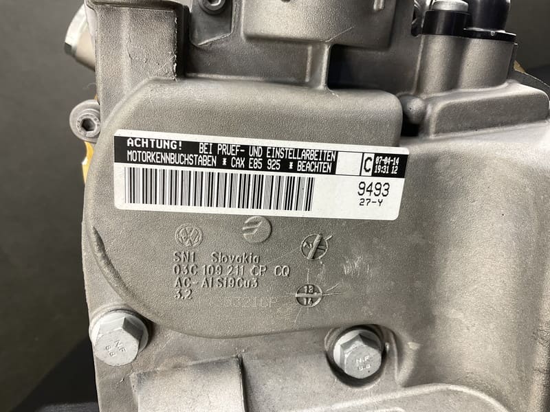 [Used]The VW040 3C Passat Variant R line Late Model CAX Engine body A ...
