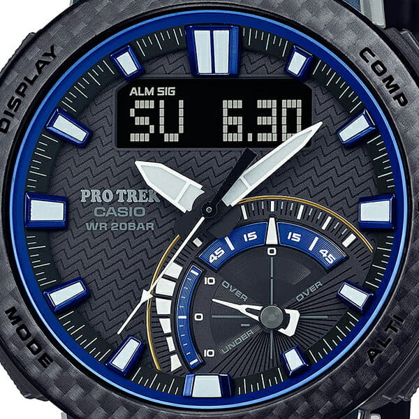 [New]PRO TREK ANGLER LINE angler line carbon bezel model PRW-73X-1JF ...